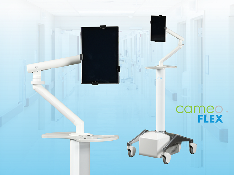 Altus, Inc. | CameoFlex Adjustable Tablet Cart